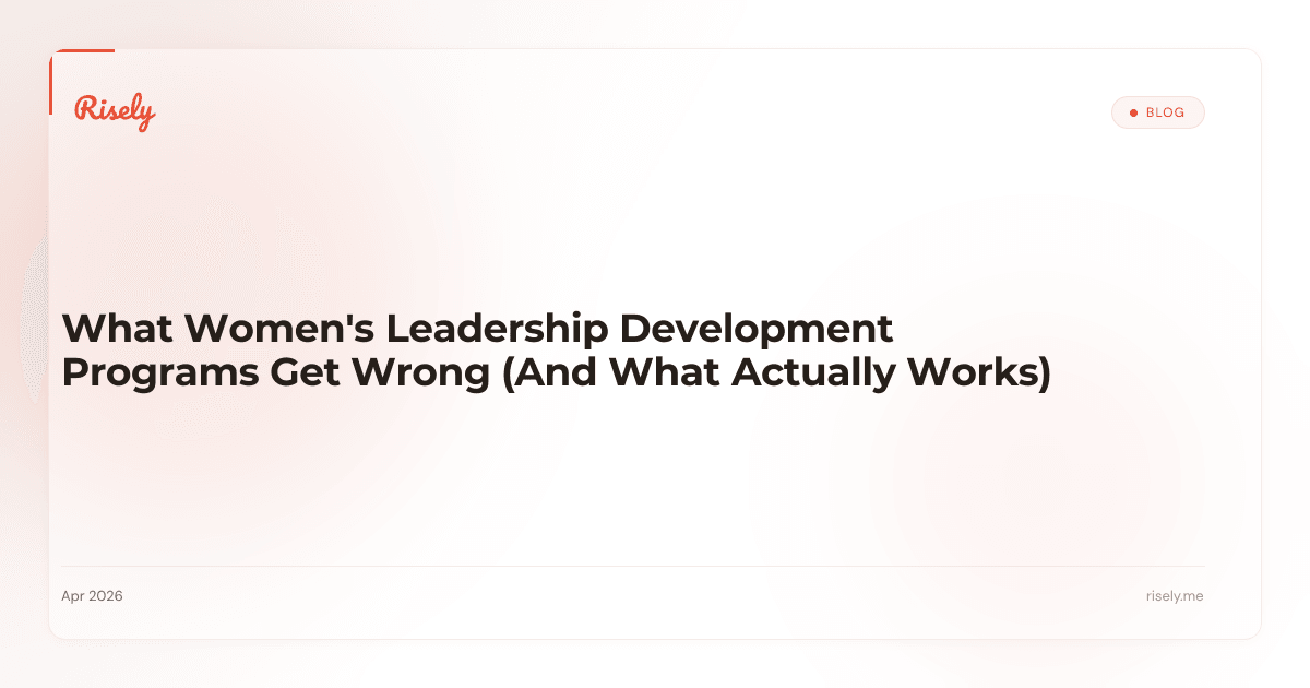 Blog — Leadership, Coaching & Workplace Skills Insights | Risely